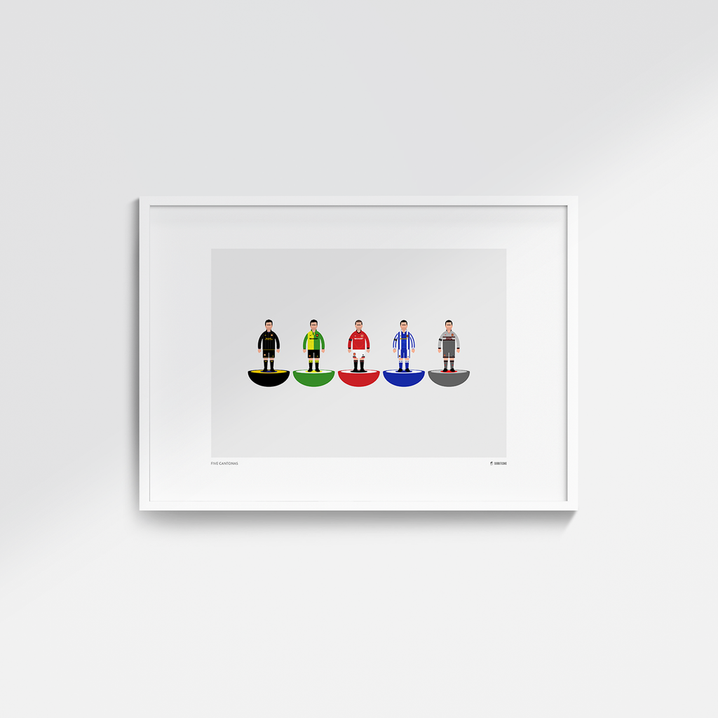 Five Cantonas Print – Subbuticons